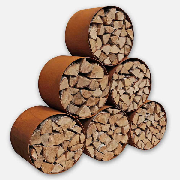 Woodstock Circles Log Store | Parker & Coop - Parker & Coop Ltd